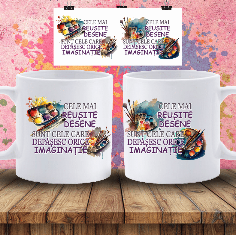 Cana Profesor Desen - Bloom Atelier - Cadouri personalizate Florarie online