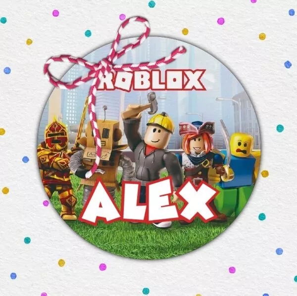 Insigne Martisoare Personalizate Copii Roblox Bloom Atelier - Cadouri ...
