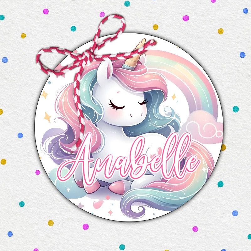 Insigne Martisoare Personalizate Copii Unicorn Bloom Atelier - Cadouri ...